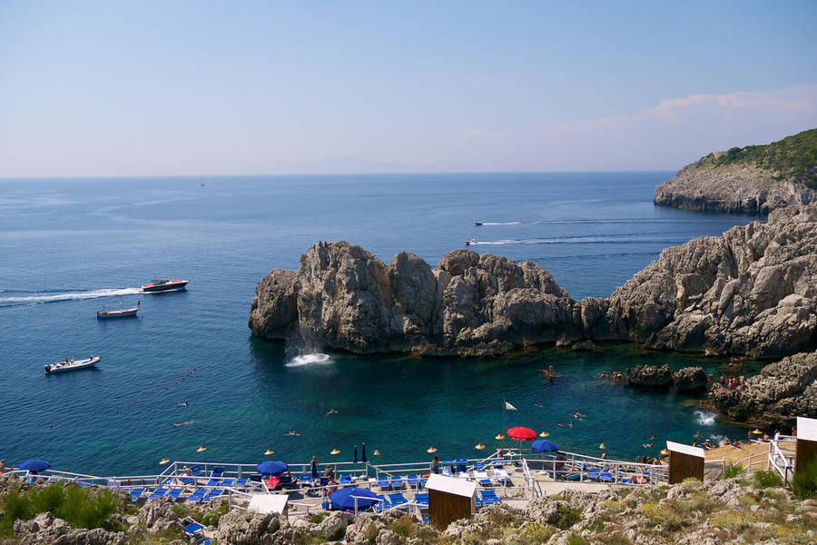 Nature - Beaches on Capri - Island of Capri