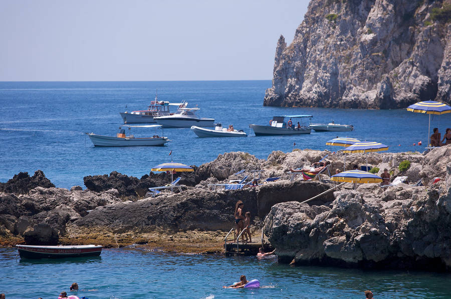 Nature - Beaches on Capri - Island of Capri